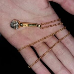 Accessories | Iced Out Hip Hop Mic Necklace | Poshmark